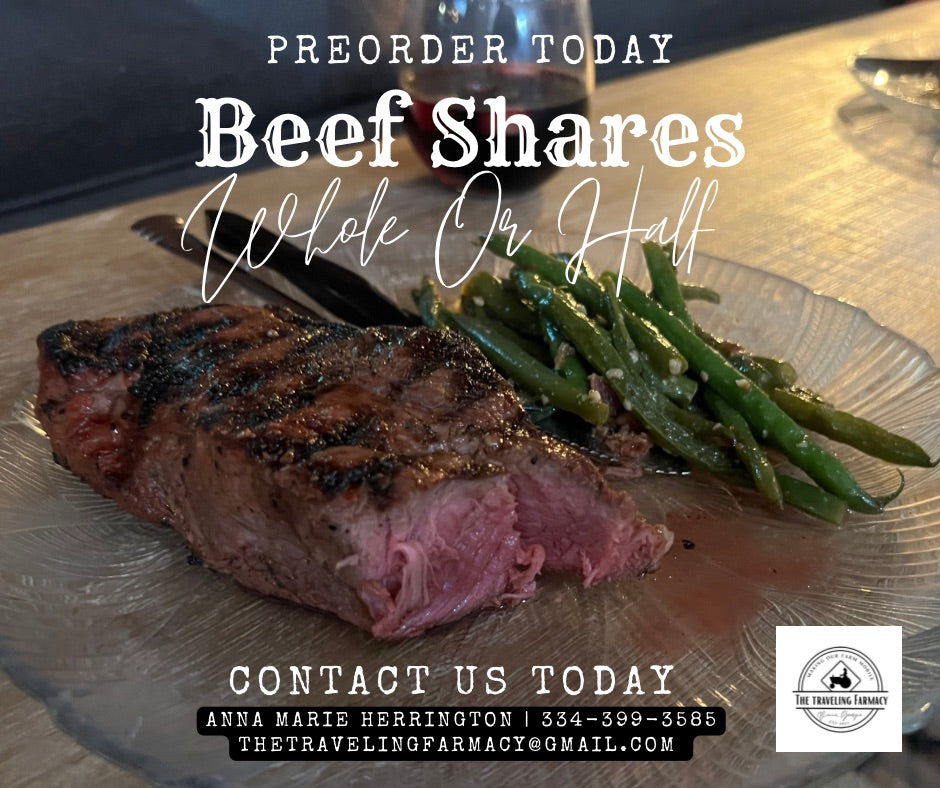 Beef Shares - Whole & Half Options – The Traveling Farmacy